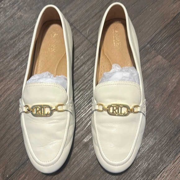 RLX Ralph Lauren | Shoes | Womens Ralph Lauren Ivory 0 Leather Loafers ...